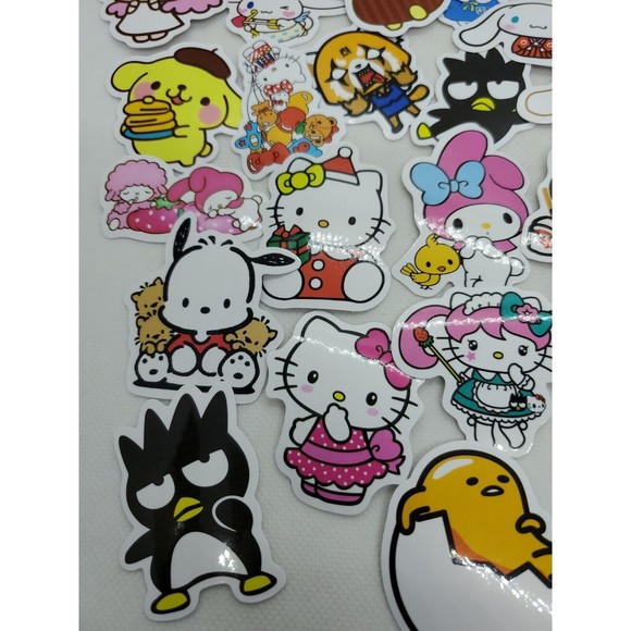 Does Not Apply Toys 5 Pcs Mymelody And Kuromi Stickers Hellokitty